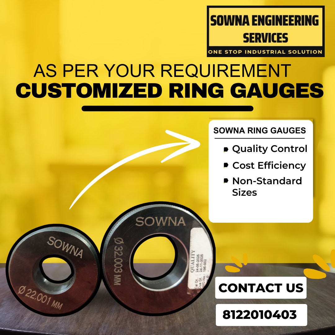 Customized Ring Gauges Supplier in India – Precision Gauging by Sowna ...