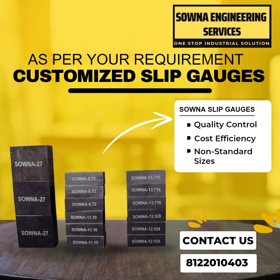 Trusted Slip Gauge Supplier in Chennai – SOWNA Engineering Services ...